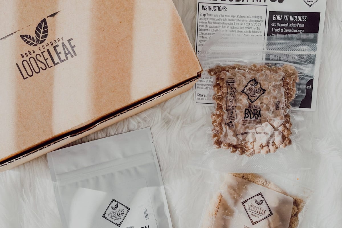 Loose Leaf Boba Company Delivery Menu | Order Online | 521 S Olive St ...