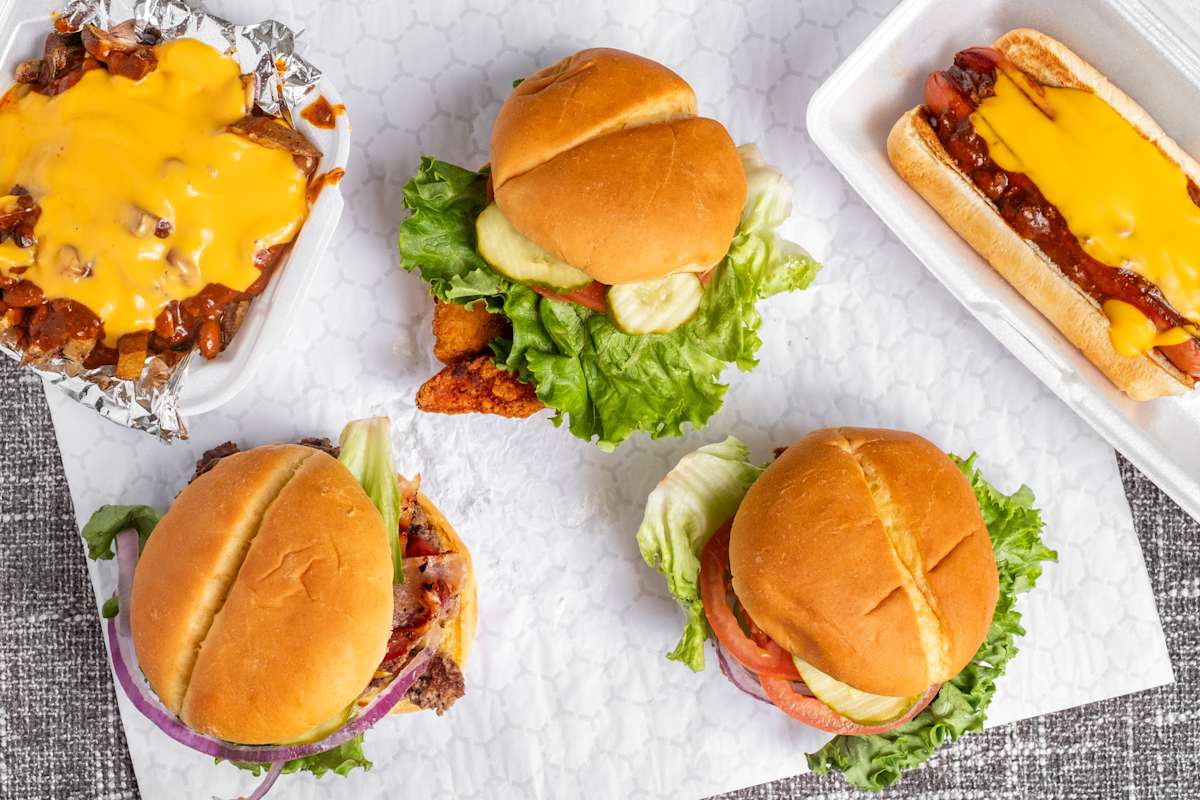 Homerun Burger & Fries Delivery Menu | Order Online | 1599 N Morton St ...