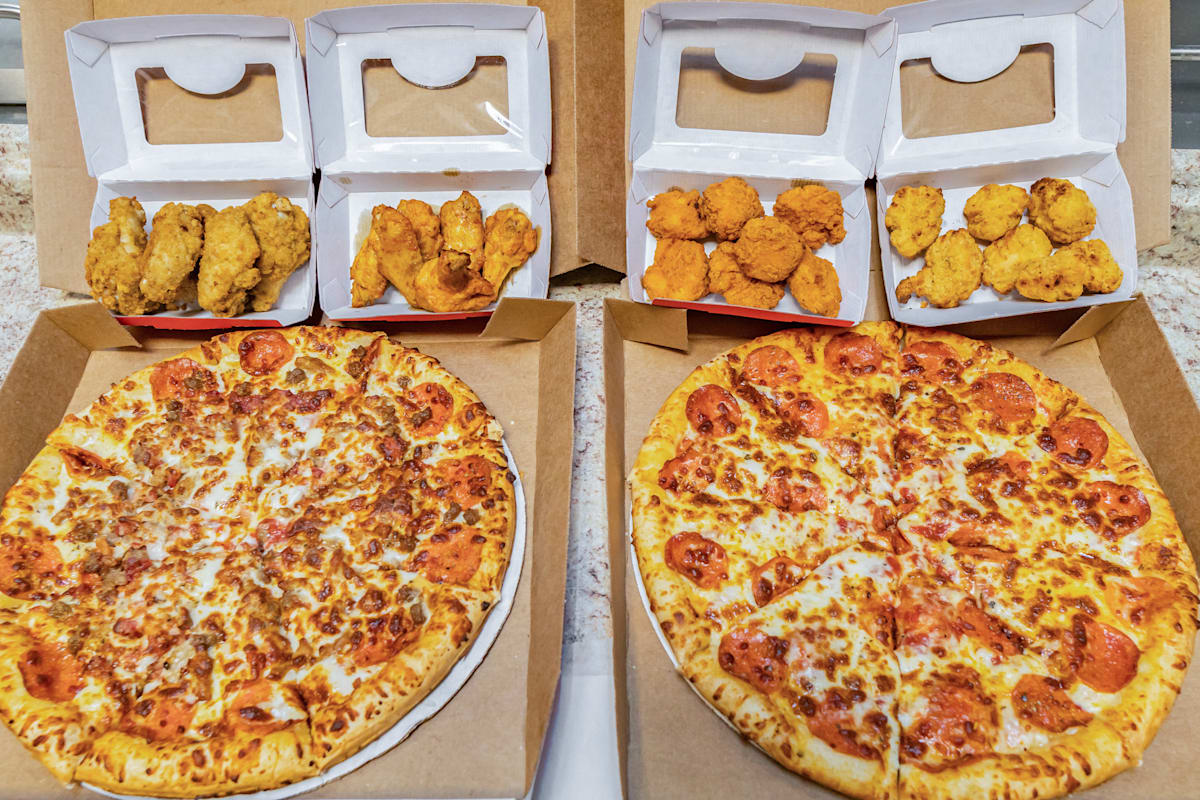 Hunt Brothers Pizza Delivery Menu | Order Online | 618 Upper Falls ...