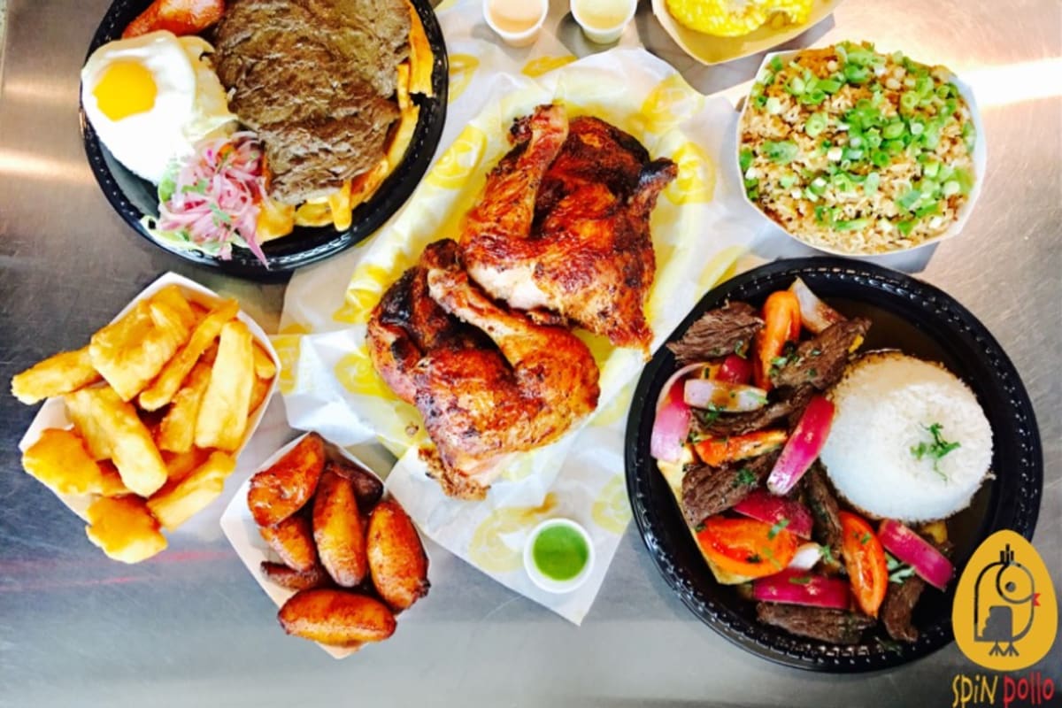 Spin Pollo Delivery Menu | Order Online | 6672 Arlington Blvd Falls ...