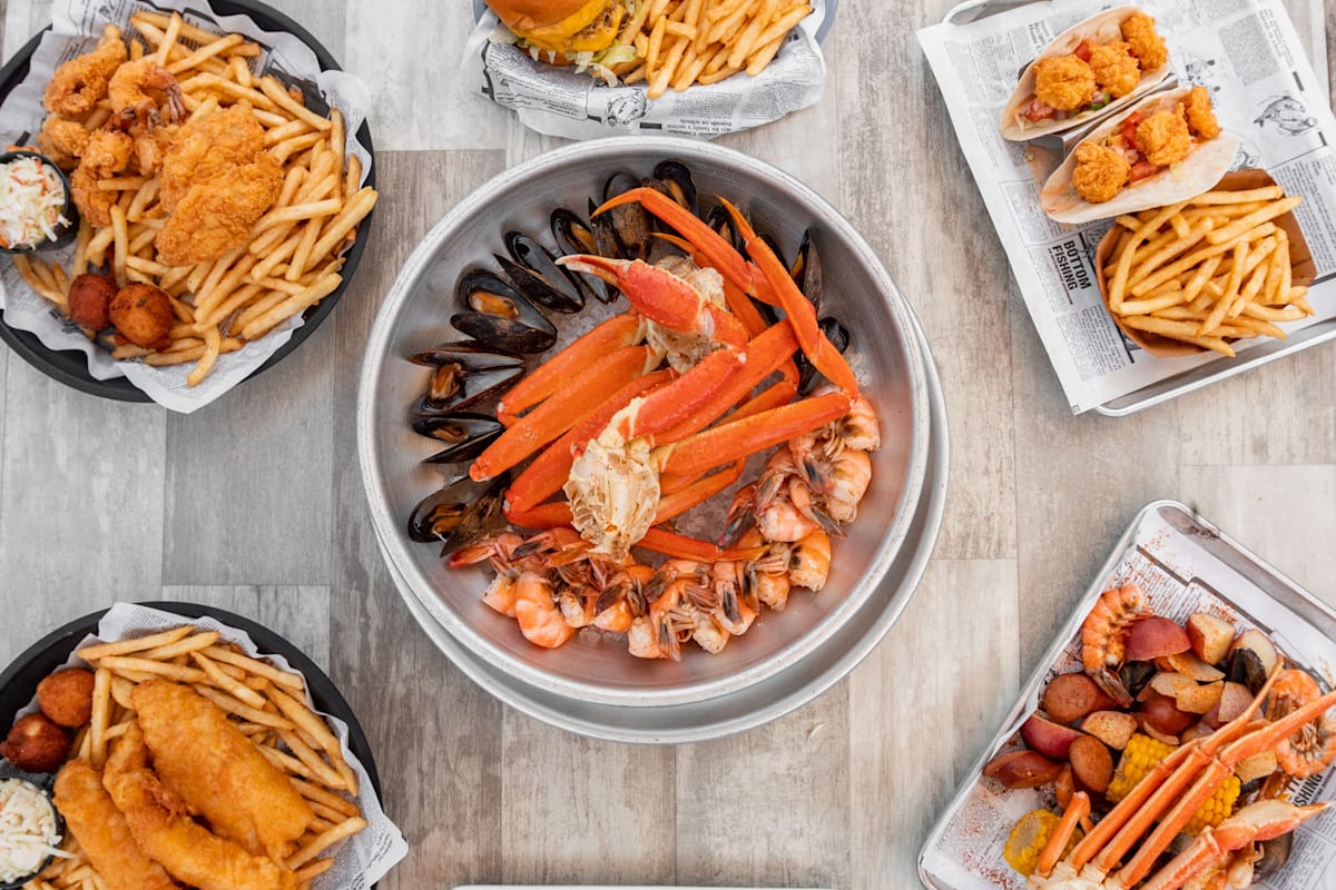 FISH Casual Coastal Seafood Delivery Menu | Order Online | 1 N Forest ...