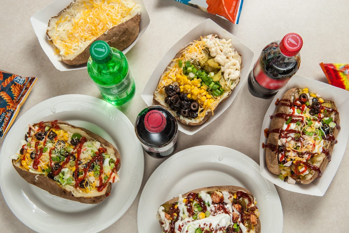 Hot Potato Bar Delivery Menu | Order Online | 7700 E Kellogg Dr Wichita ...