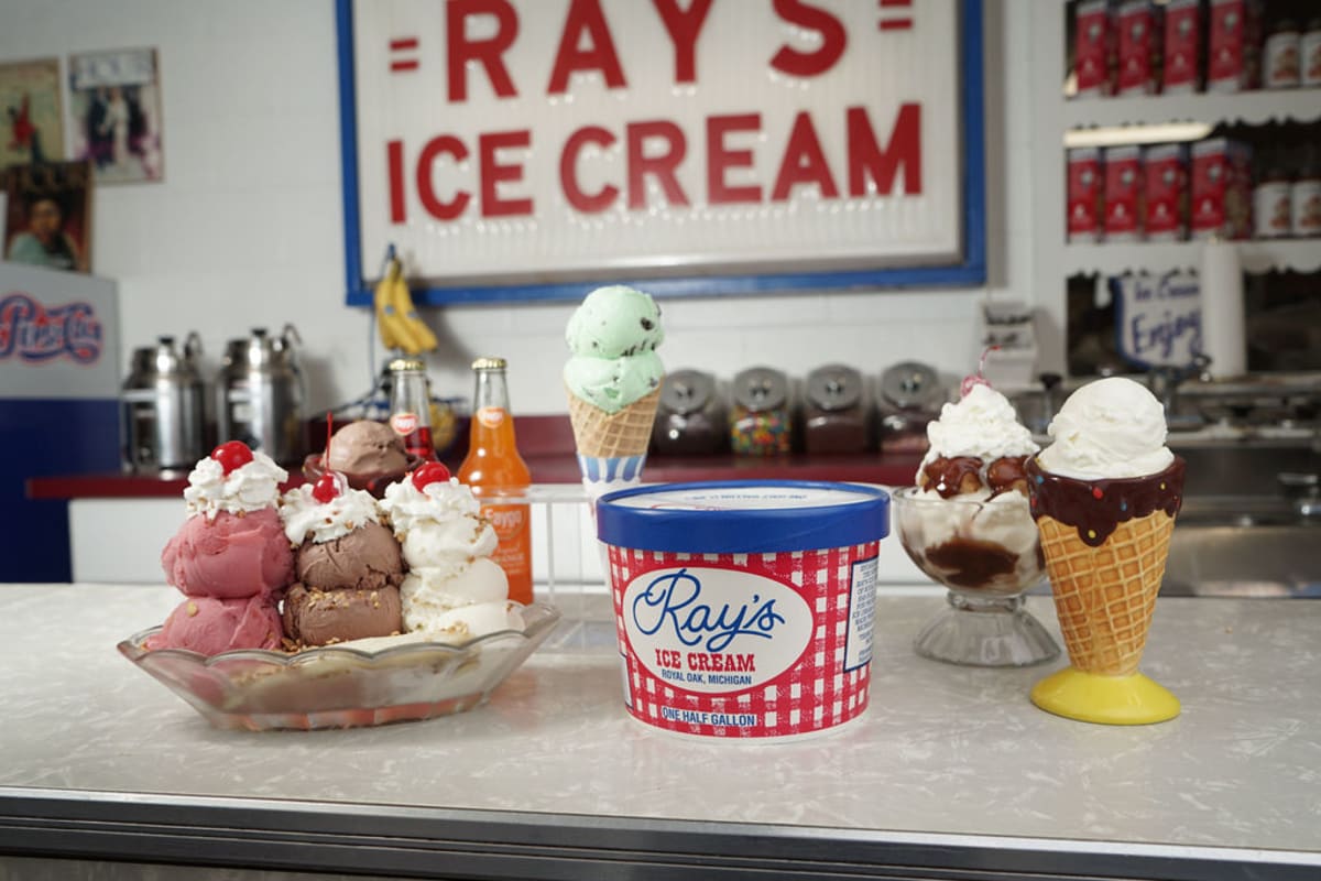 Ray's Ice Cream Delivery Menu | Order Online | 4233 Coolidge Hwy Royal ...