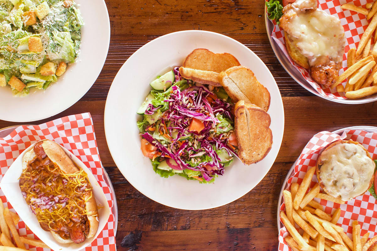 Hall of Flame Burgers Delivery Menu | Order Online | 73 Cambon Dr San ...