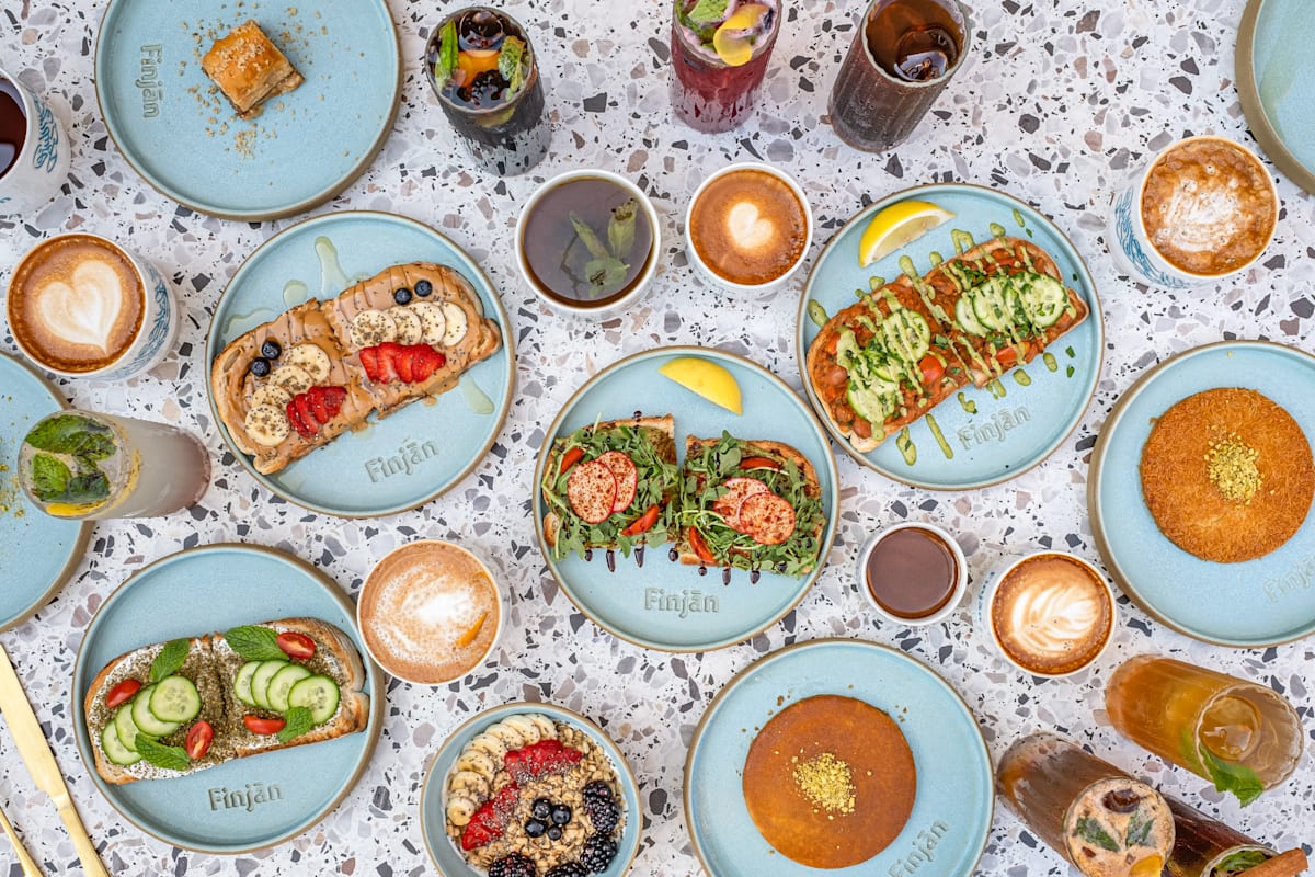 Finjan Coffee Co Delivery Menu | Order Online | 9119 Clairemont Mesa ...