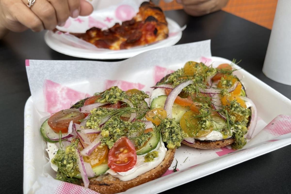 Bagel + Slice Delivery Menu | Order Online | 4751 York Blvd Los Angeles ...