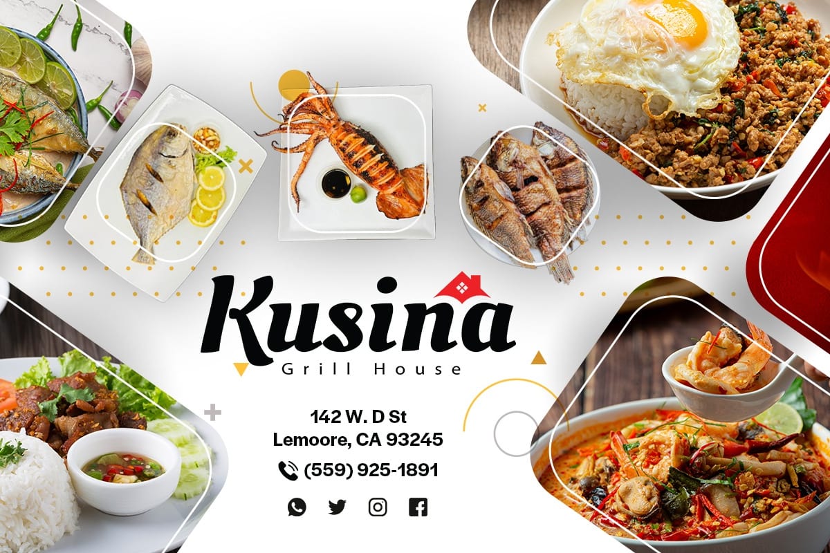 KUSINA GRILL HOUSE Delivery Menu | Order Online | 142 W D St Lemoore ...