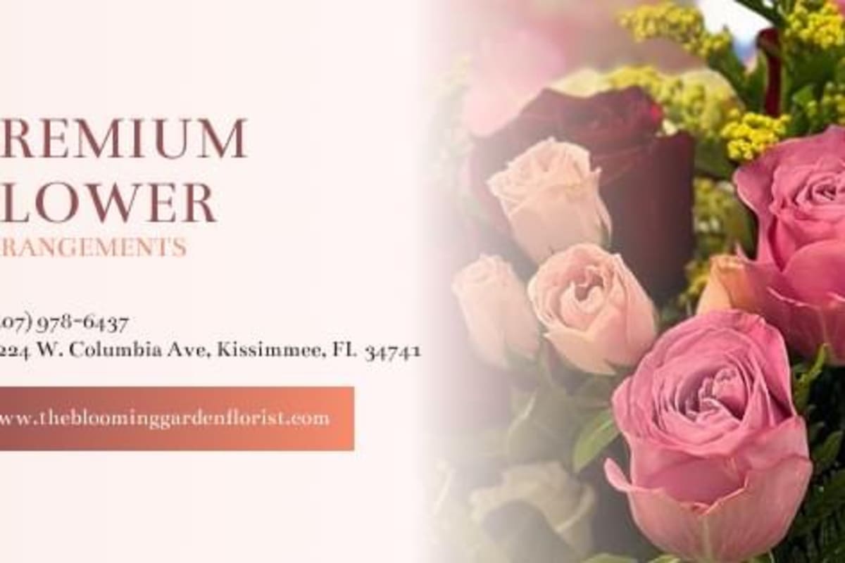 The Blooming Garden Florist Delivery Menu | Order Online | 2224 W ...