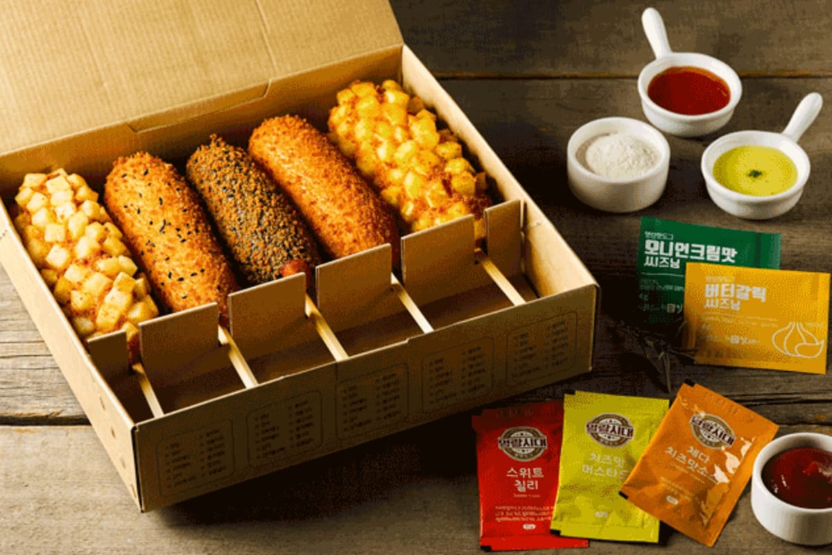 Myungrang Korean Hotdog Delivery Menu | Order Online | 100 Andover Park ...