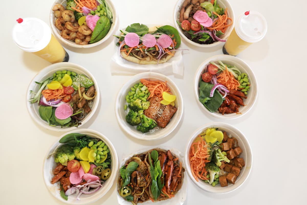 AZN Sandwiches Bowls Juice Bar Delivery Menu | Order Online | 52 Broad ...