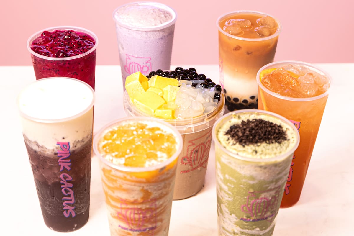 Pink Cactus Tea Delivery Menu | Order Online | 4850 W Flamingo Rd Las ...