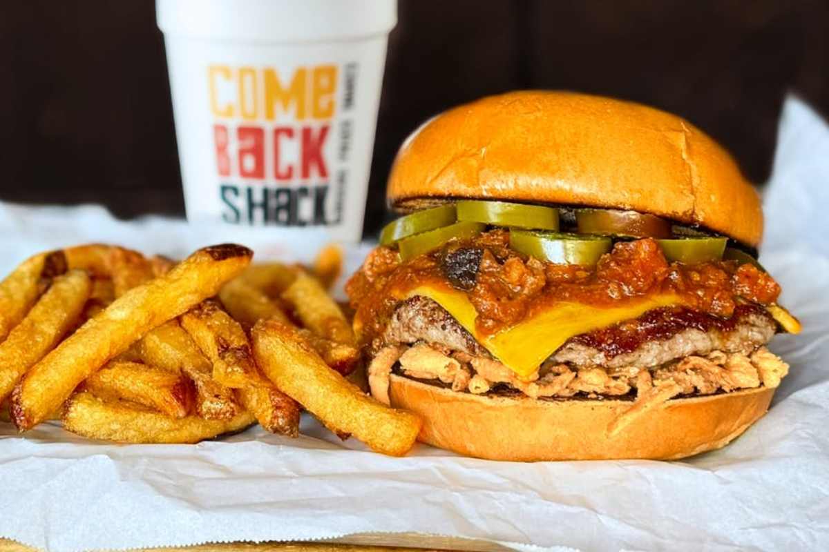 Come Back Shack Delivery Menu | Order Online | 8915 University Blvd ...
