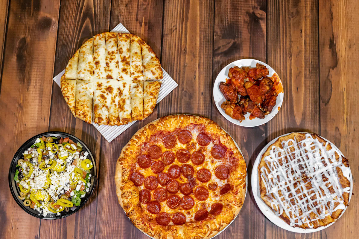 black jack pizza and salads Delivery Menu | Order Online | 6225 E 71st Pl Commerce City | Grubhub