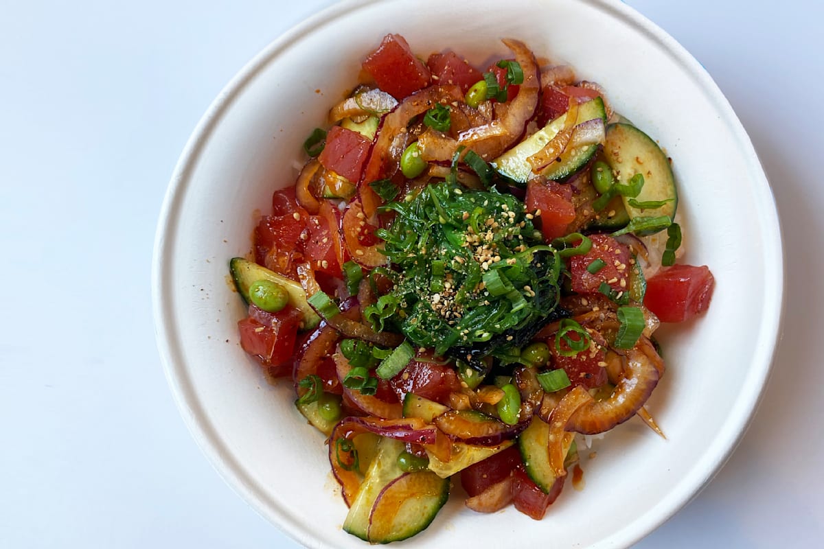 Poke Sushi Delivery Menu | Order Online | 2800 10th St NE Washington ...