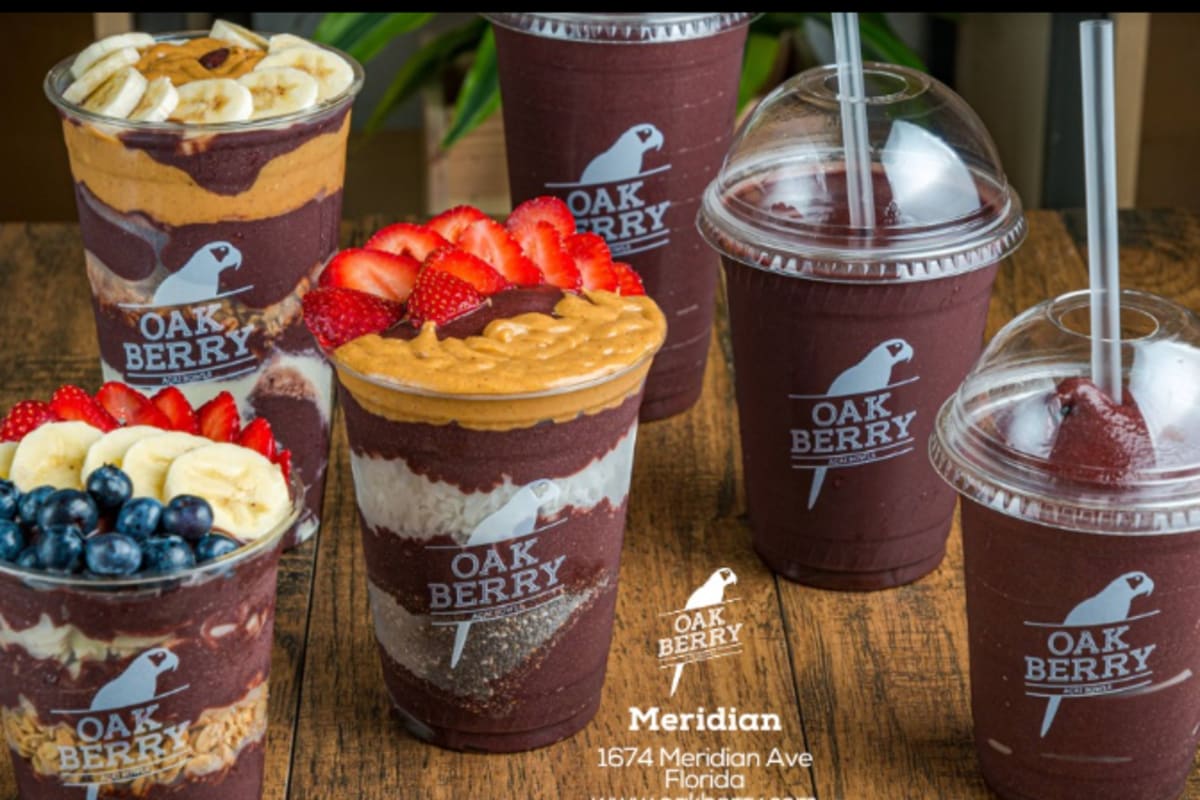 Oakberry Acai Bowls Delivery Menu | Order Online | 1674 Meridian Avenue ...