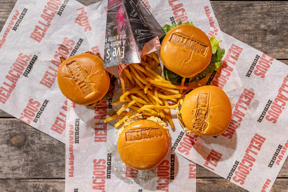 Hellacious Burgers Delivery Menu | Order Online | 6900 Ranch Rd 620 N ...