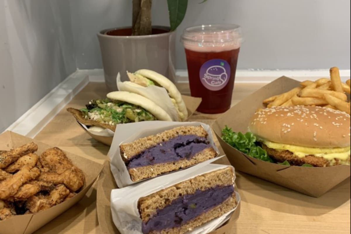 Spring Cafe Delivery Menu | Order Online | 153D Centre St New York ...