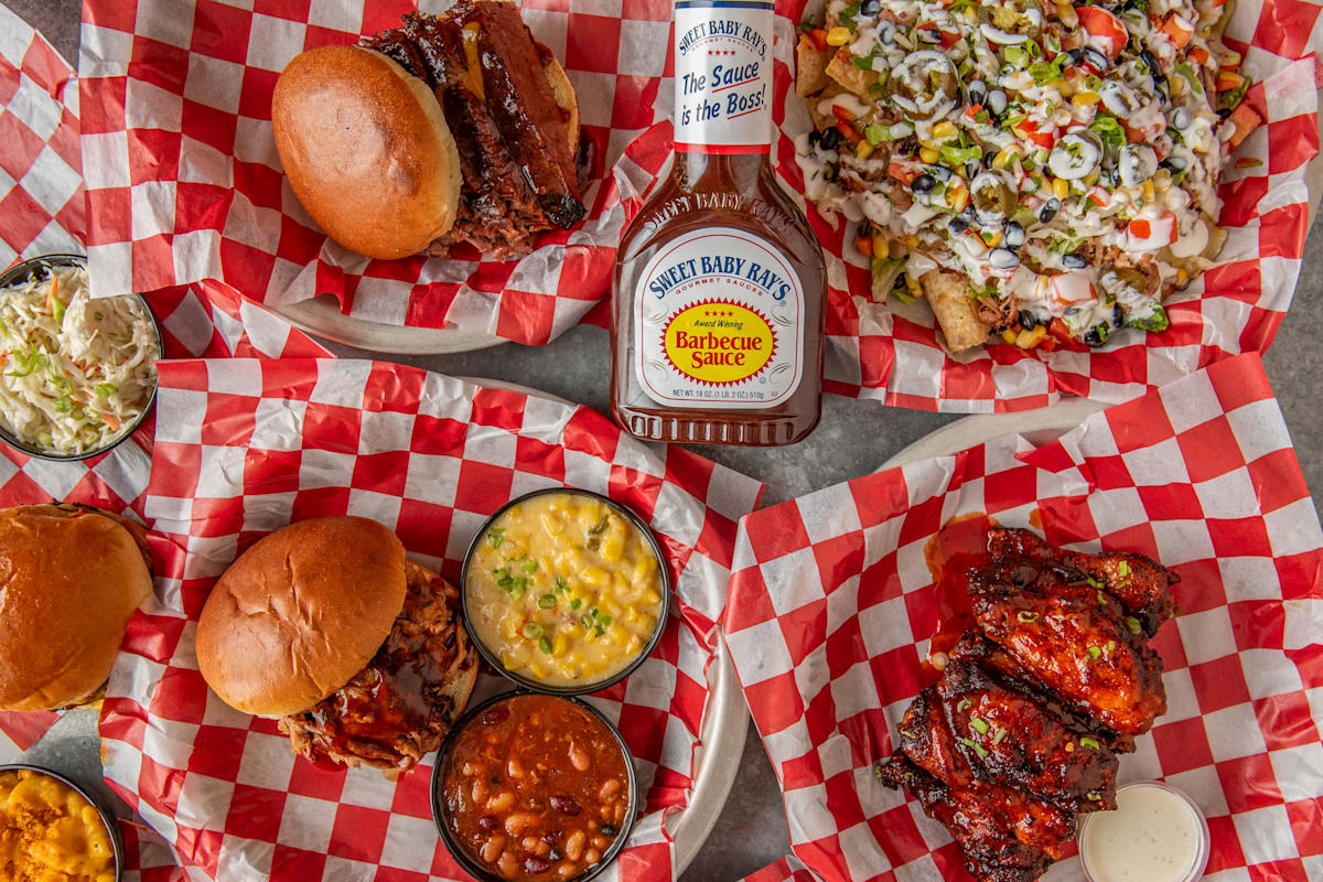 Sweet Baby Rays Barbecue Delivery Menu | Order Online | 249 E Irving ...