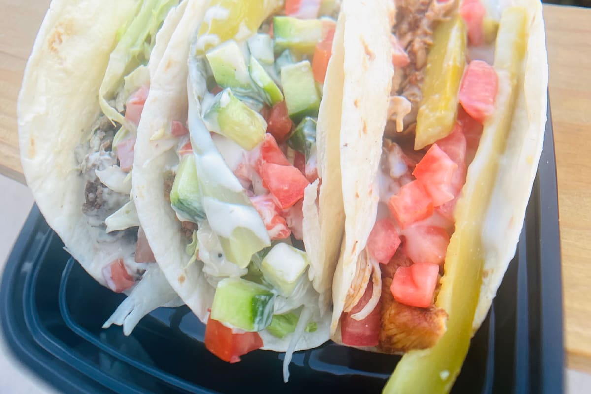 Falafel Burger Delivery Menu | Order Online | 11506 N FM 620 Austin ...