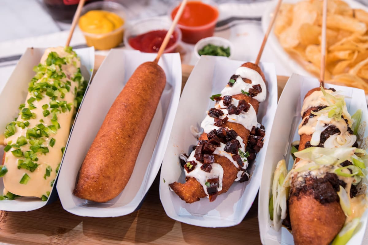 Fox & Son Fancy Corn Dogs Delivery Menu | Order Online | 51 N 12th St ...