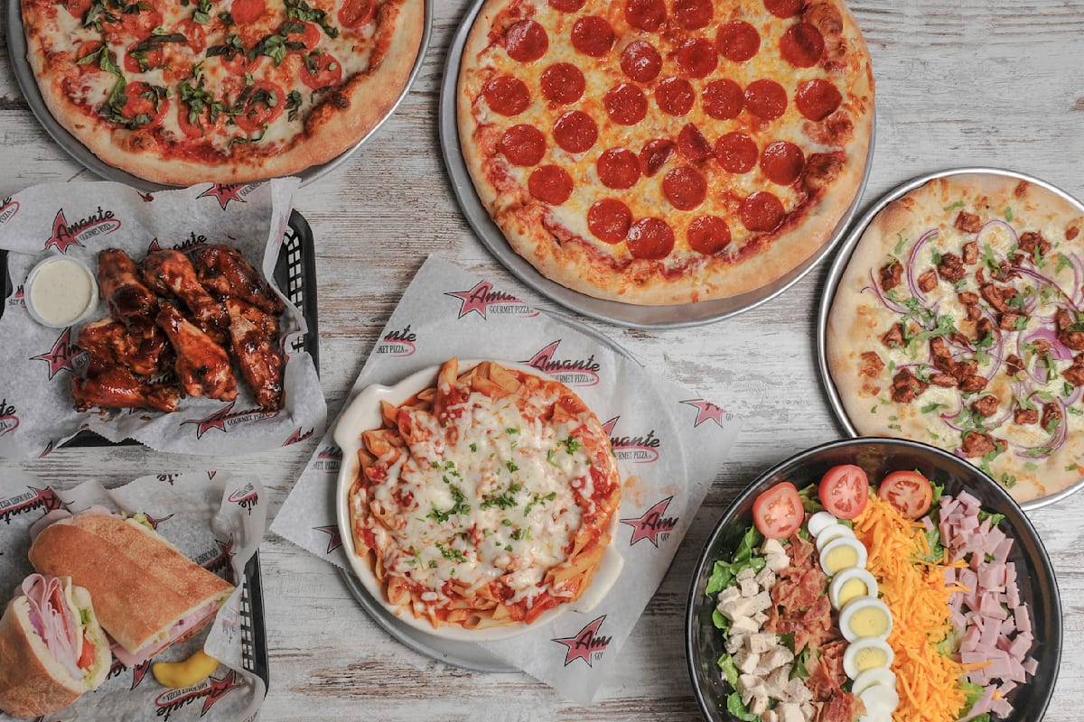 Amante Gourmet Pizza Delivery Menu | Order Online | 300 E Main St Ste F ...