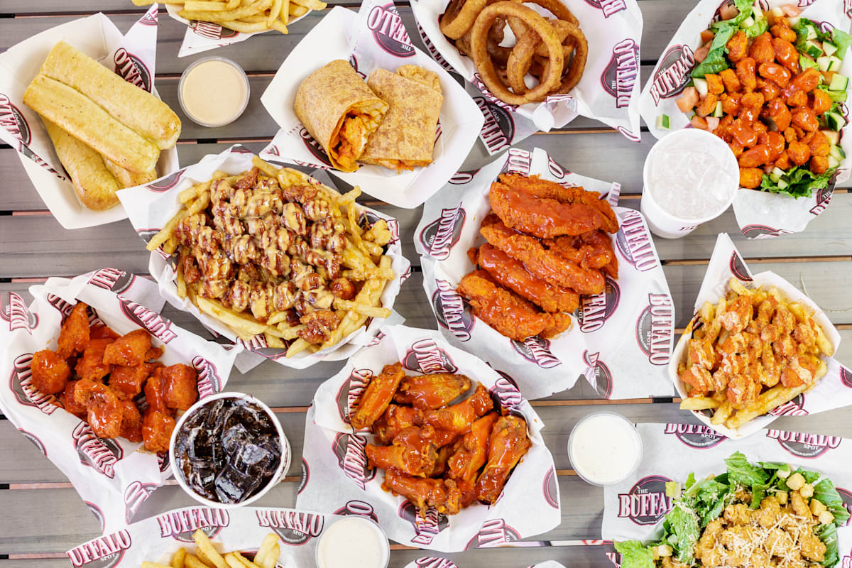 The Buffalo Spot Delivery Menu | Order Online | 9897 W McDowell Rd ...