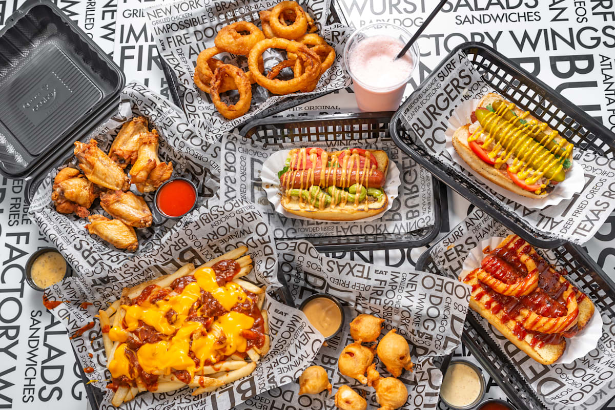 The Original Hot Dog Factory Delivery Menu | Order Online | 317 Market ...