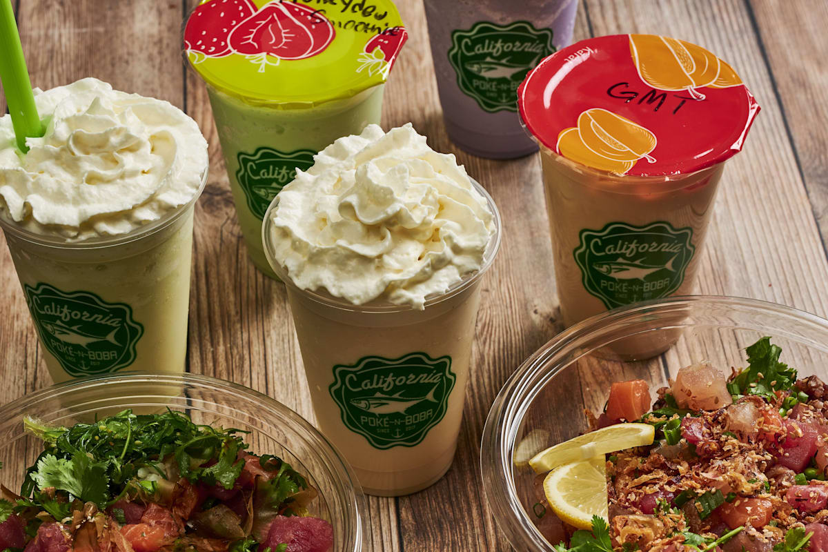 California Pokè N Boba Delivery Menu | Order Online | 22915 Soledad ...