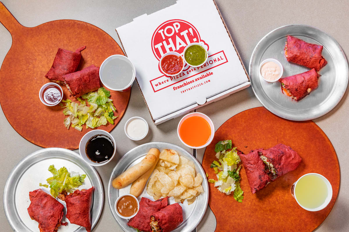 Top That! Wraps Delivery Menu | Order Online | 8156 South Memorial ...