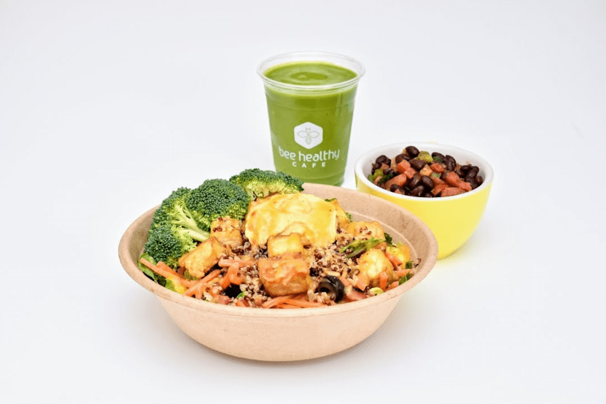 Bee Healthy Cafe Delivery Menu | Order Online | 1501 N Santa Fe Ave ...