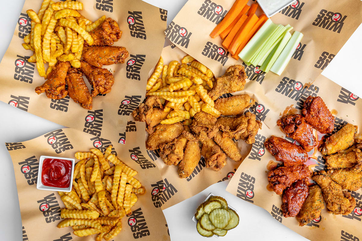 Wing Toss Delivery Menu | Order Online | 3601 W William Cannon Dr ...