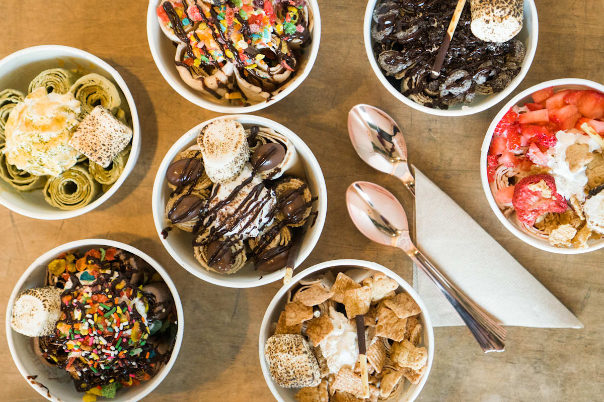 Holy Roly Ice Cream Delivery Menu | Order Online | 3450 W 6th St Los ...