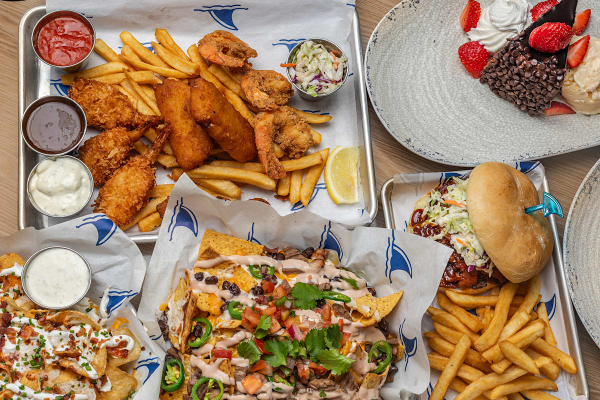 Fins Bar and Grill Delivery Menu | Order Online | 796 TX-87 Bolivar ...