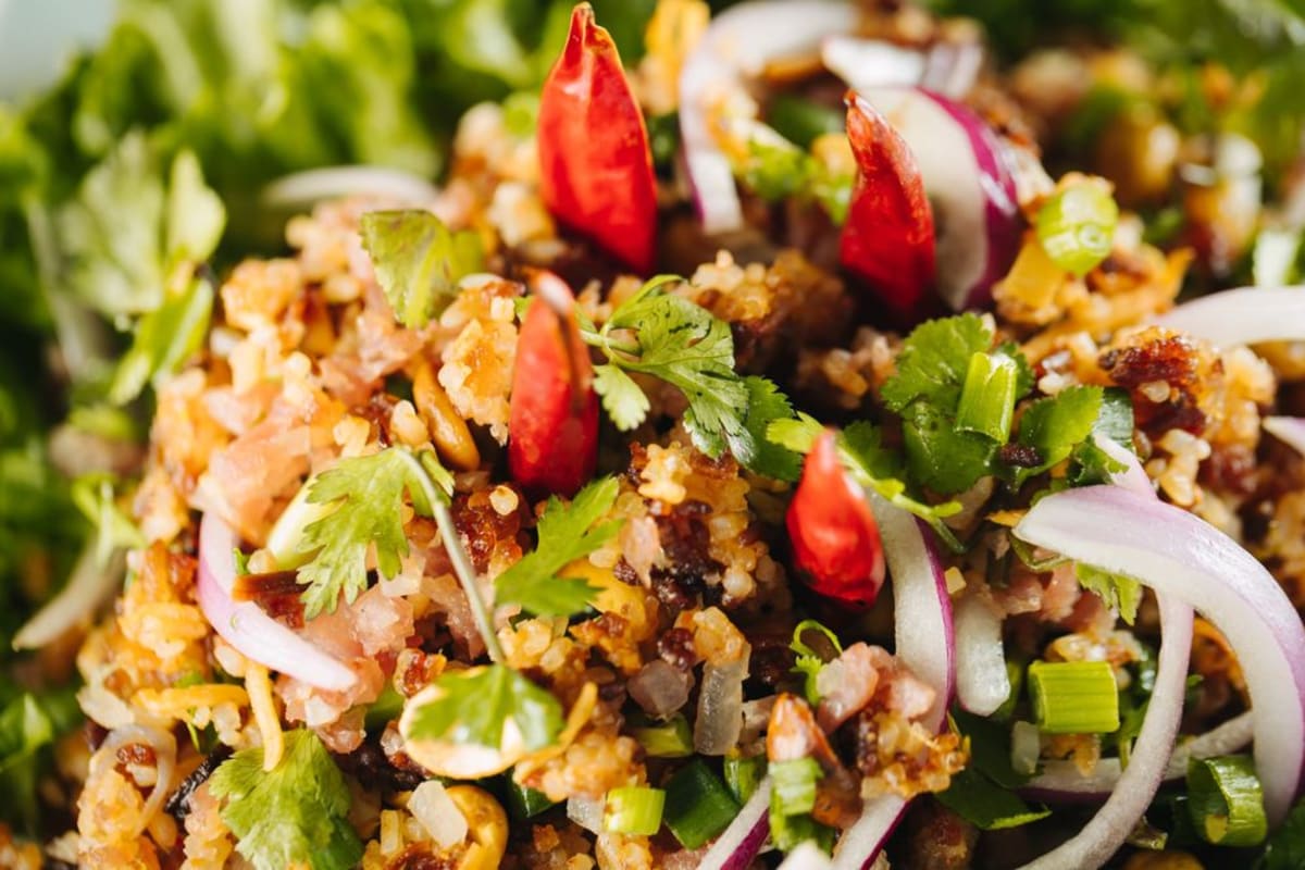 Sweet Rice Lao-Thai Eats Delivery Menu | Order Online | 3141 E Broad St ...