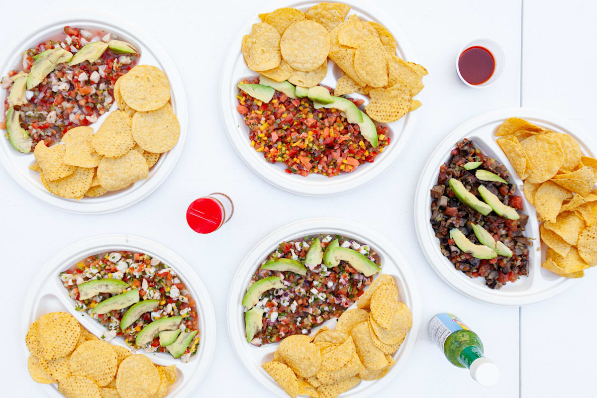 SharkBite Ceviches Delivery Menu | Order Online | 1660 S Roberto ...