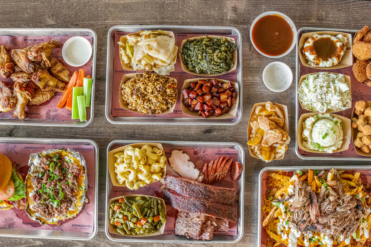 Smokeroom BBQ - Houston, TX Restaurant | Menu + Delivery | Seamless