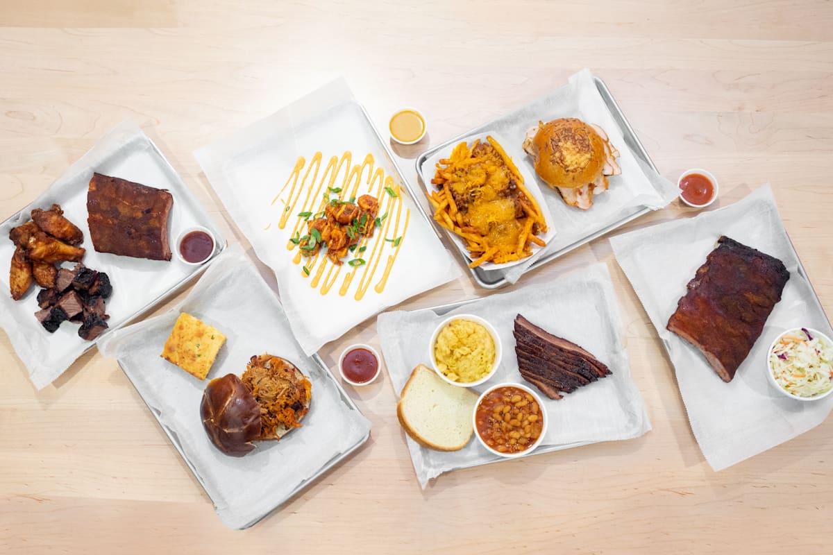 Bombers BBQ Delivery Menu | Order Online | 435 Ridge Rd Ste F Munster ...