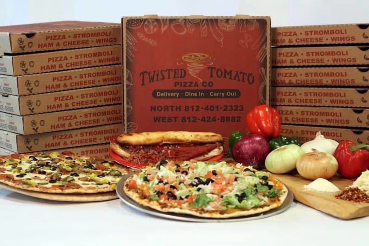 Twisted Tomato Delivery Menu | Order Online | 2333 Saint George Road ...