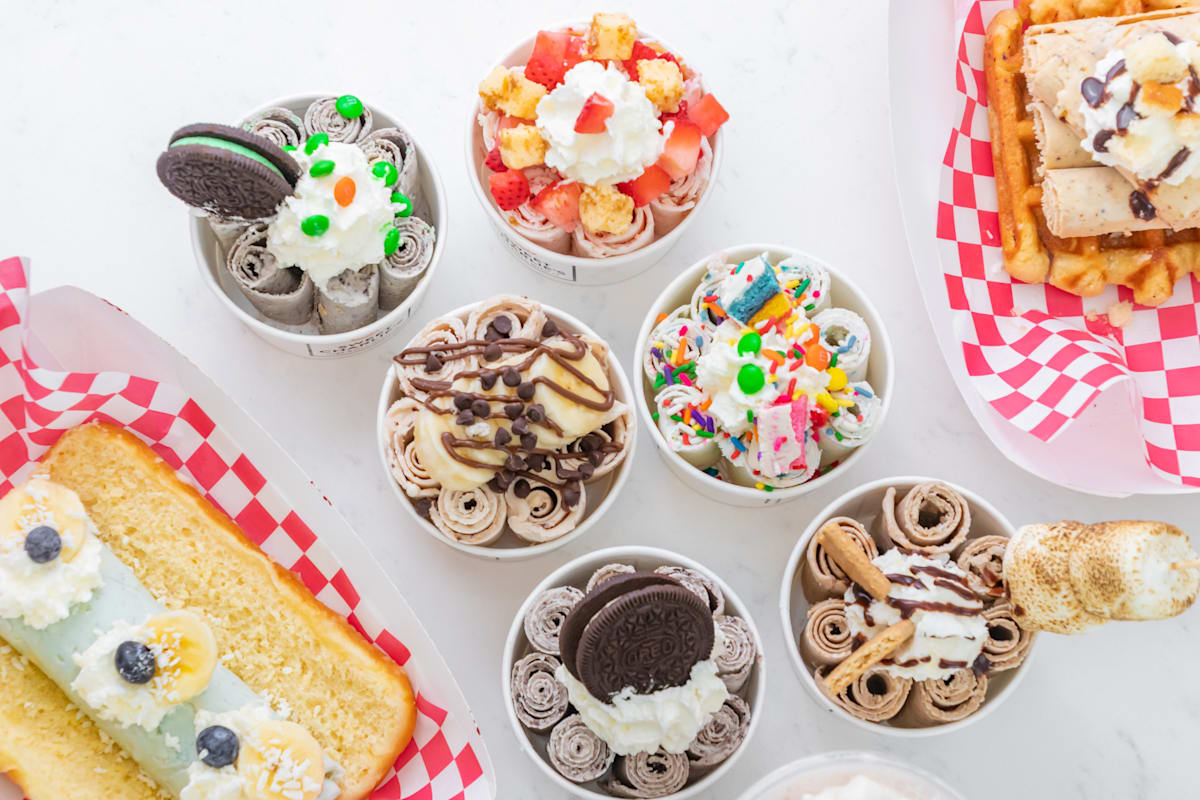 Sweet Charlie's Hand Rolled Ice Cream Delivery Menu | Order Online ...