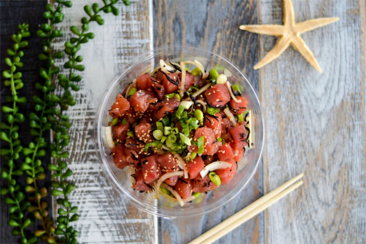 Poke Sushi Bowl Delivery Menu | Order Online | 12551 Jefferson Ave ...