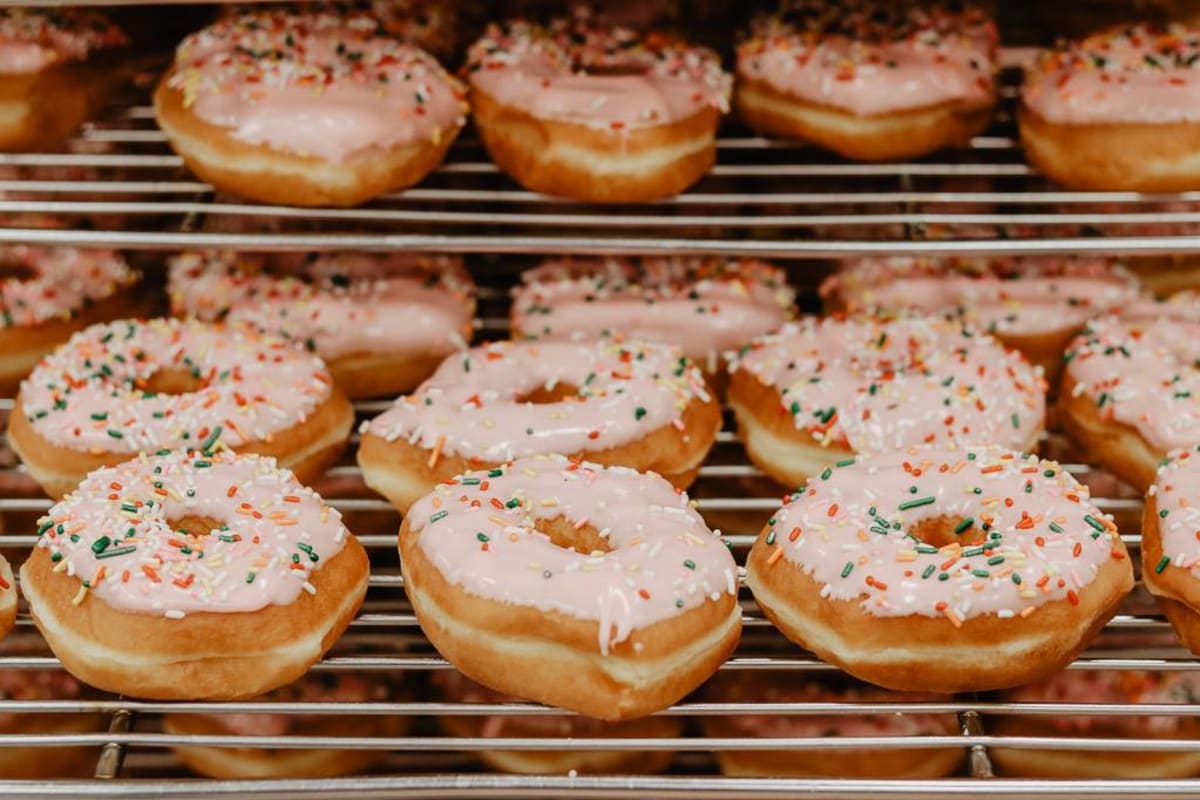 The Doughnut Peddler Delivery Menu | Order Online | 450 N McClintock Dr ...