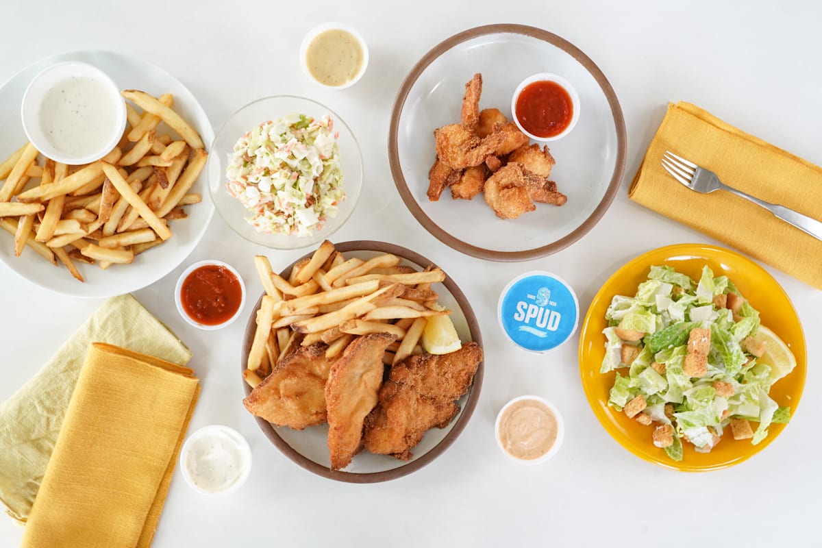 Spud Fish and Chips Delivery Menu | Order Online | 9702 NE Juanita Dr ...