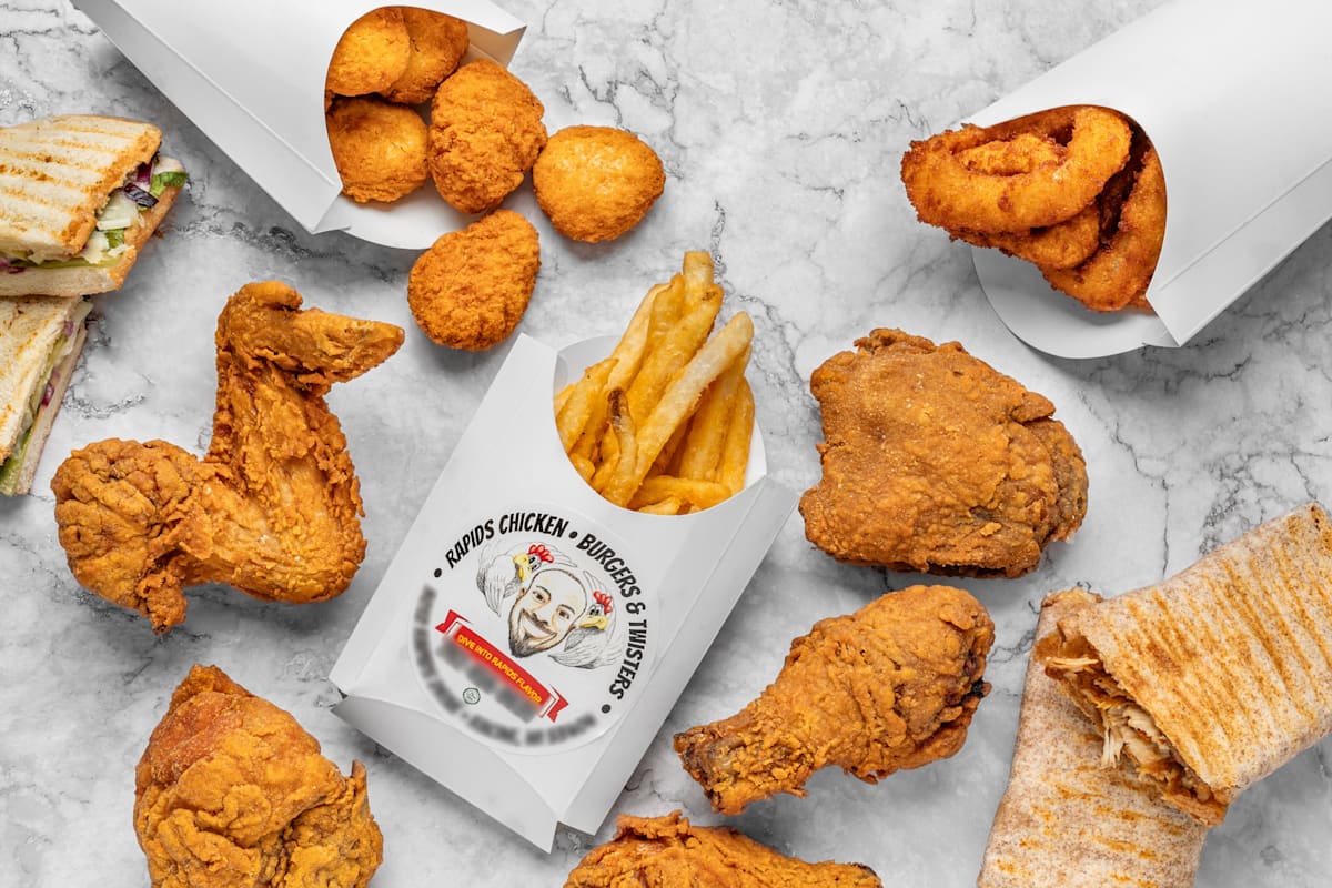 Rapids Chicken Delivery Menu | Order Online | 3012 Rapids Dr Racine ...