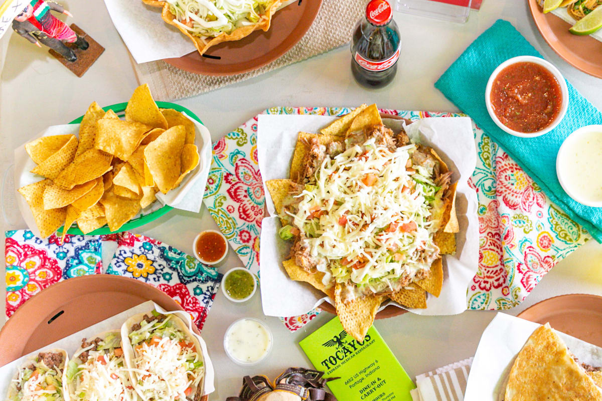 Tocayos Delivery Menu | Order Online | 6652 US Highway 6 Portage | Grubhub