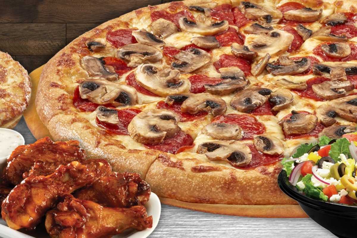 Blackjack Pizza & Salads Delivery Menu | Order Online | 13696 E Alameda ...