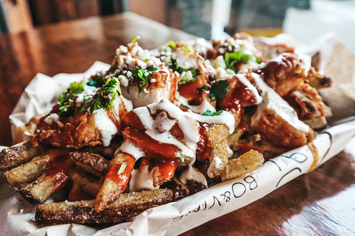 Bo & Vine Burger Bar Delivery Menu | Order Online | 941 Pearl St Eugene ...