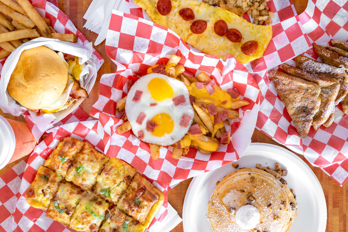 Everyday Brunch Delivery Menu | Order Online | 1309 Boardwalk Seaside ...