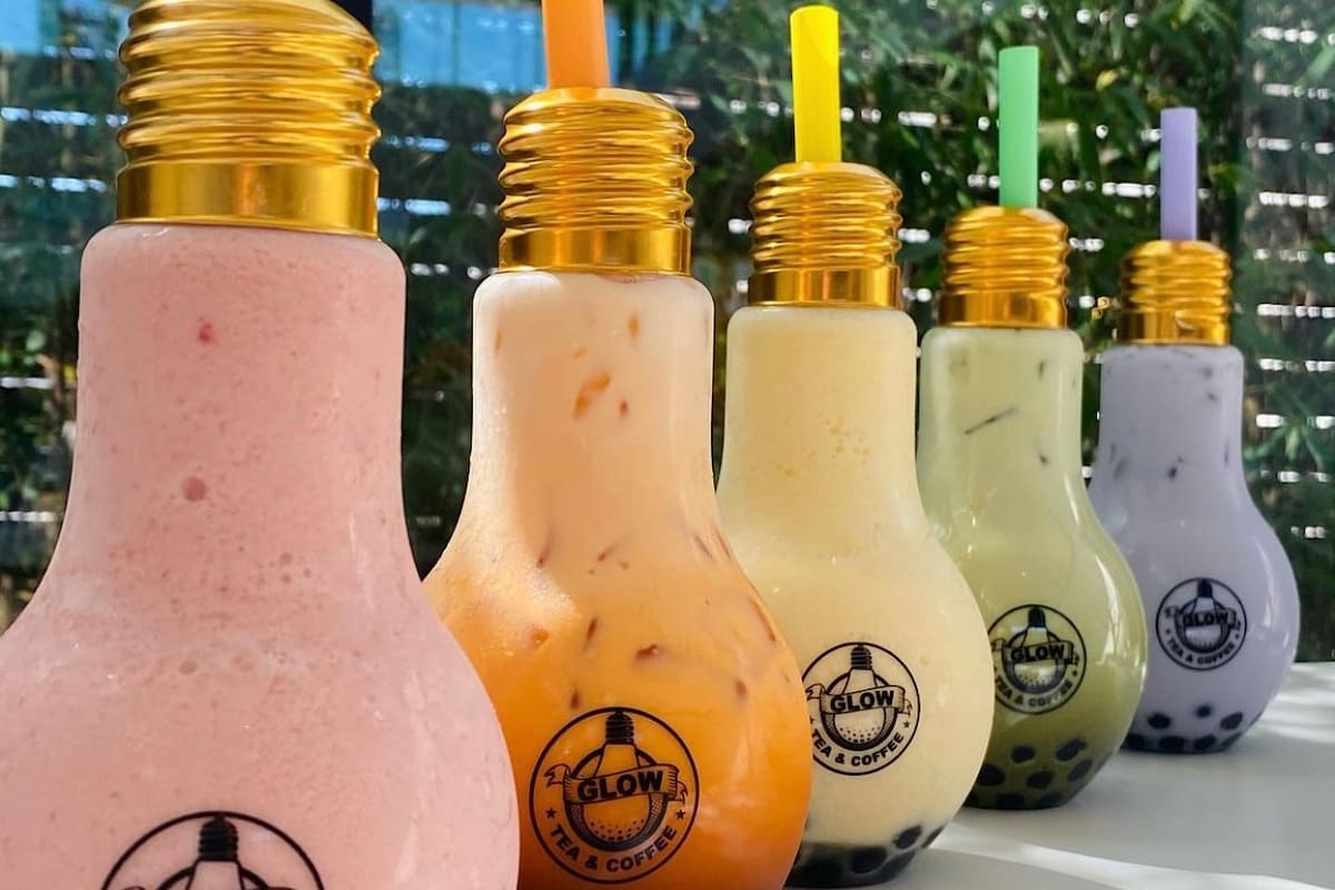 Glow Tea Delivery Menu | Order Online | 1101 Outlet Collection Way #K5 ...