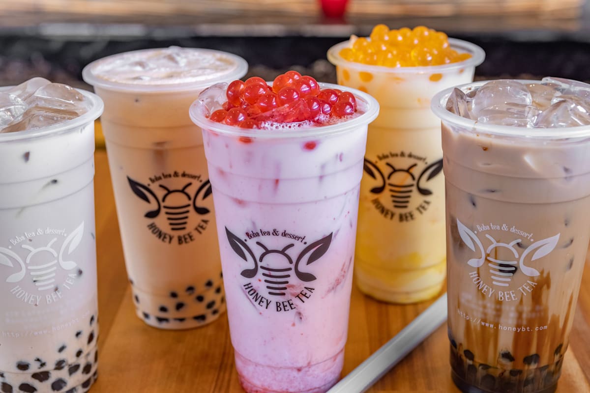 Honey Bee Tea Delivery Menu | Order Online | 429 Lafayette Ctr Dr ...