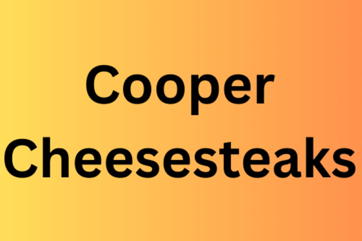 Cooper Cheesesteaks Delivery Menu | Order Online | 7143 France Avenue ...